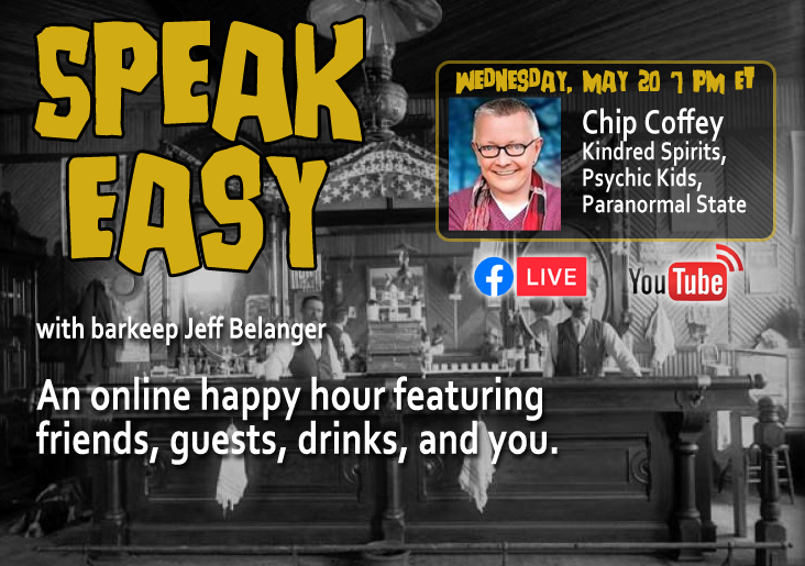 Sharing Drinks and Laughs with Chip Coffey Wednesday night in the Speak ...