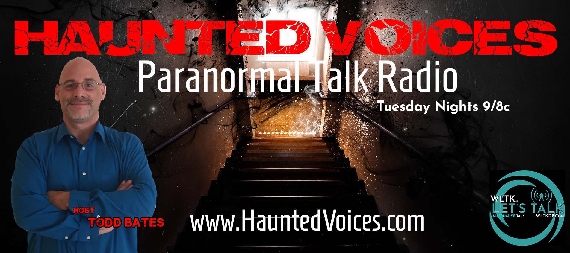 Haunted Voices Radio - guest Jeff Belanger - Jeff Belanger
